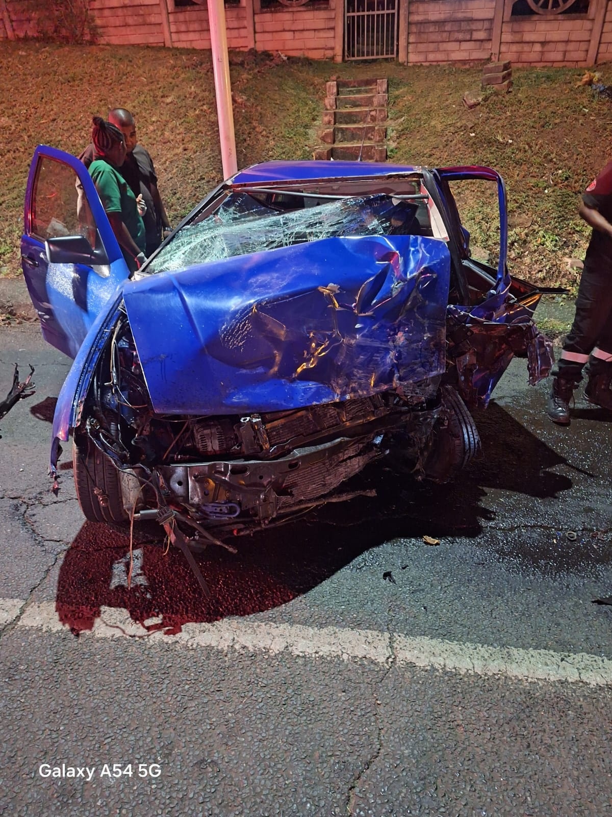 Two individuals sustained serious injuries following a head on ...